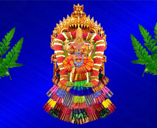 Navaratri Vastra Alankaram – Sri Siva Vishnu Temple