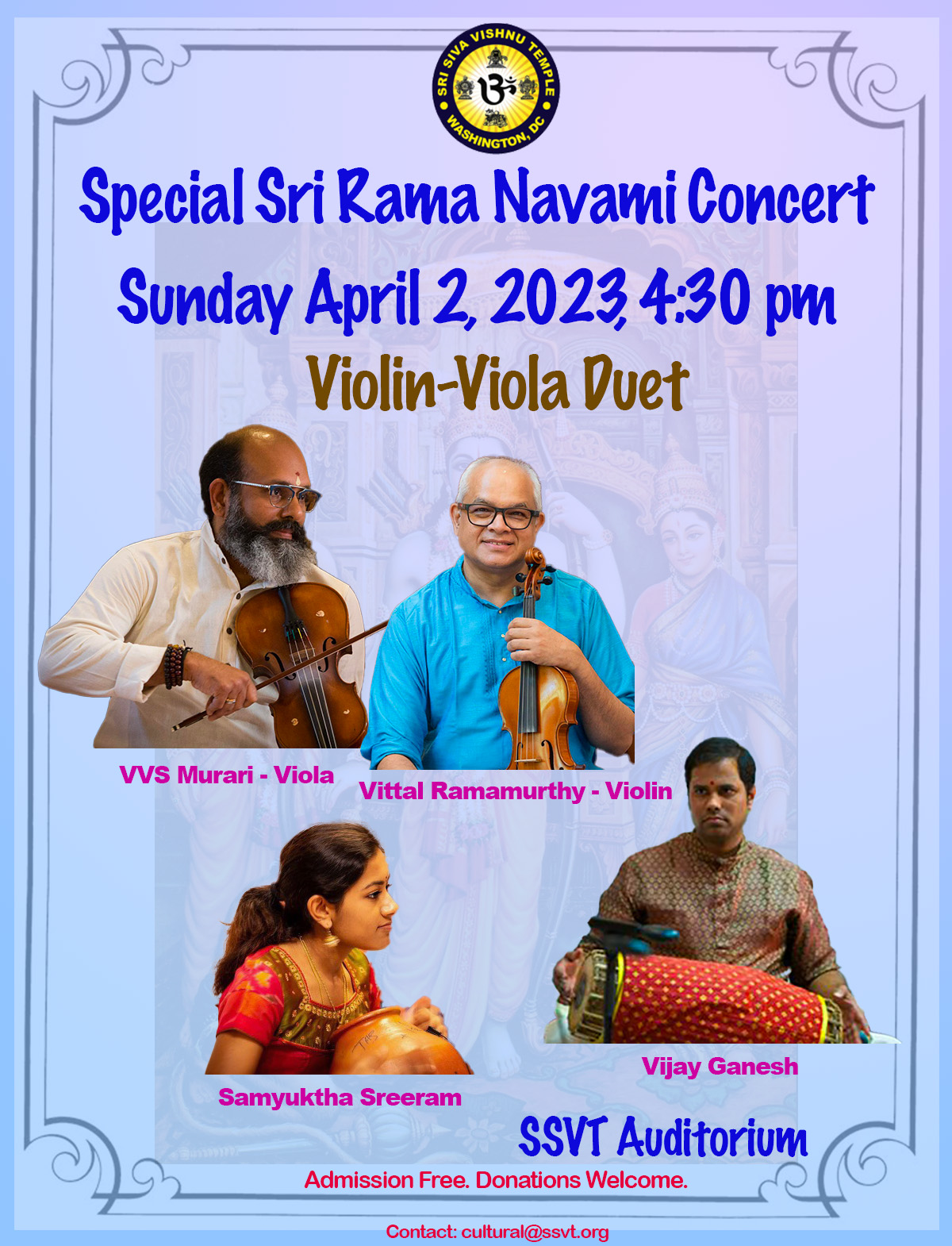 Events for February 2025 – Sri Siva Vishnu Temple