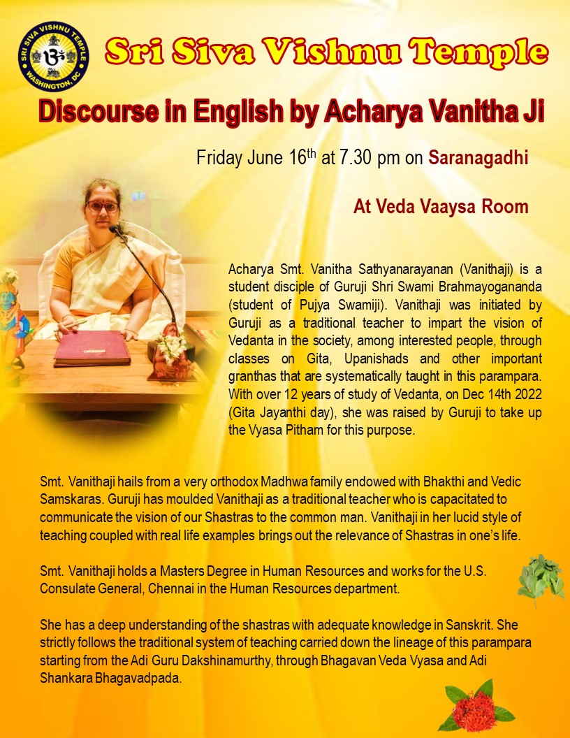 Events for June 2025 – Sri Siva Vishnu Temple